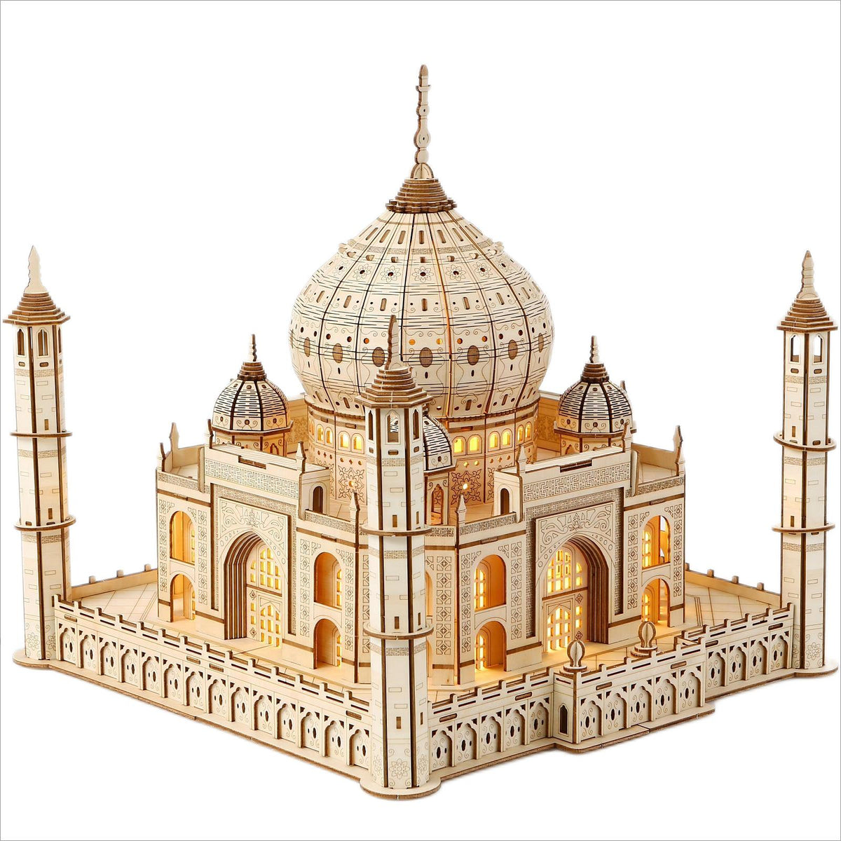 3D Wooden Puzzles Taj Mahal Building – bennama